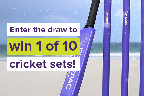 Enter to win a cricket set | 12 Days of Giveaways | Primepac