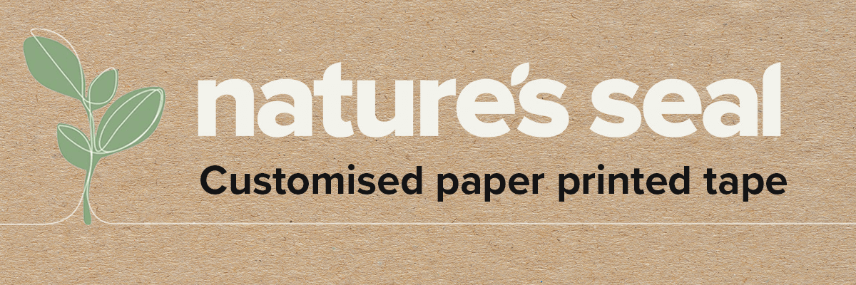 Nature's Seal | Custom Printed Paper Tape | Primepac