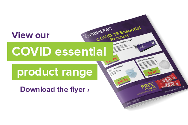 COVID-19 Essentials Flyer | Primepac